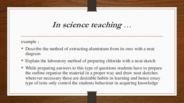 Types of test items and principles for constructing test items