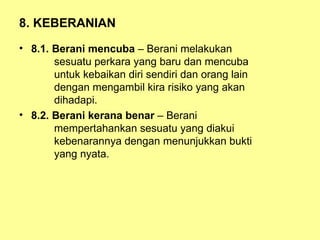 Nilai nilai murni | PPT