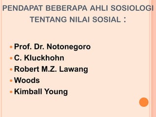Nilai dan norma | PPTX