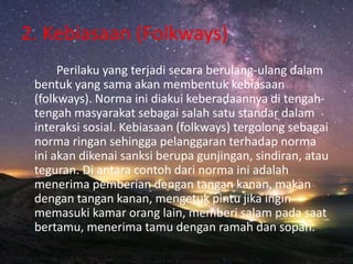 Nilai dan norma dalam kehidupan masyarakat | PPTX