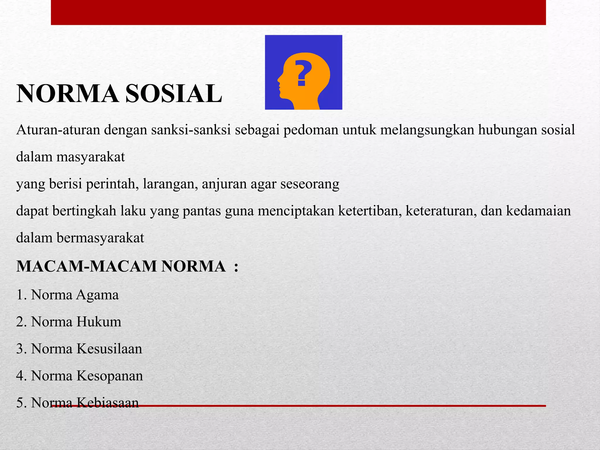 Nilai dan norma masyarakat | PPTX