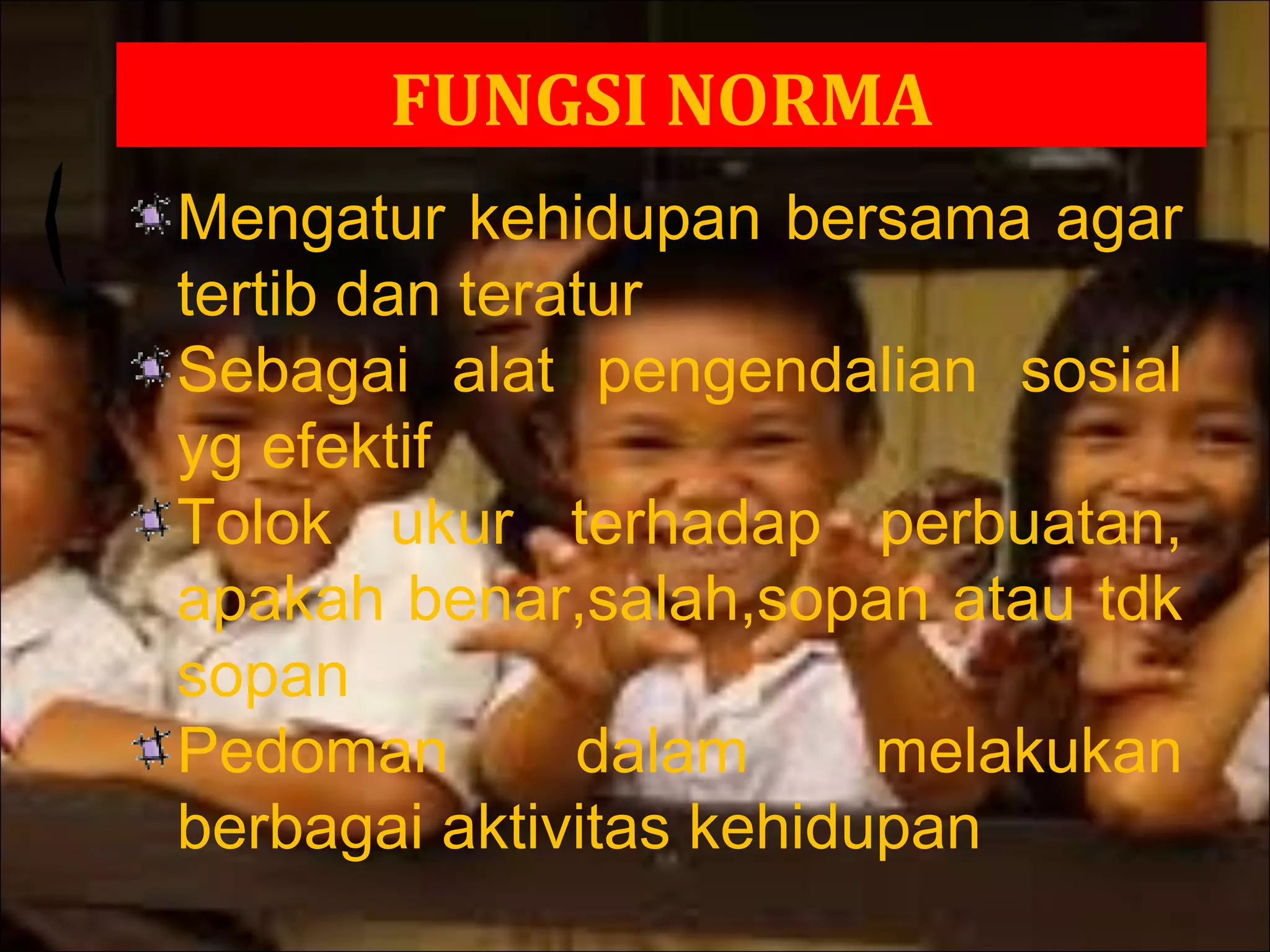 Nilai dan norma sosial | PPT