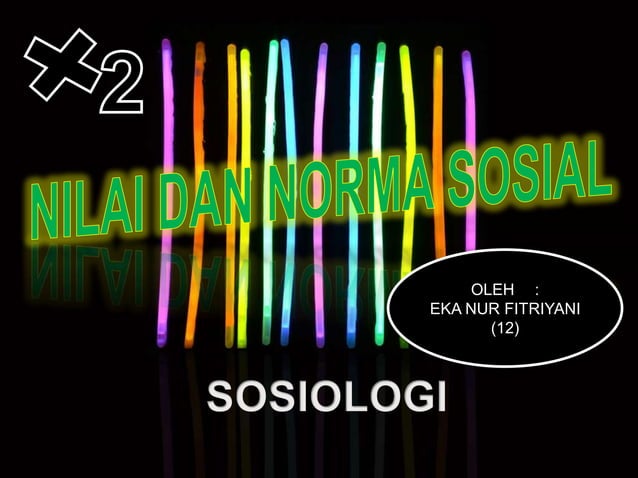 Nilai dan norma sosial | PPTX