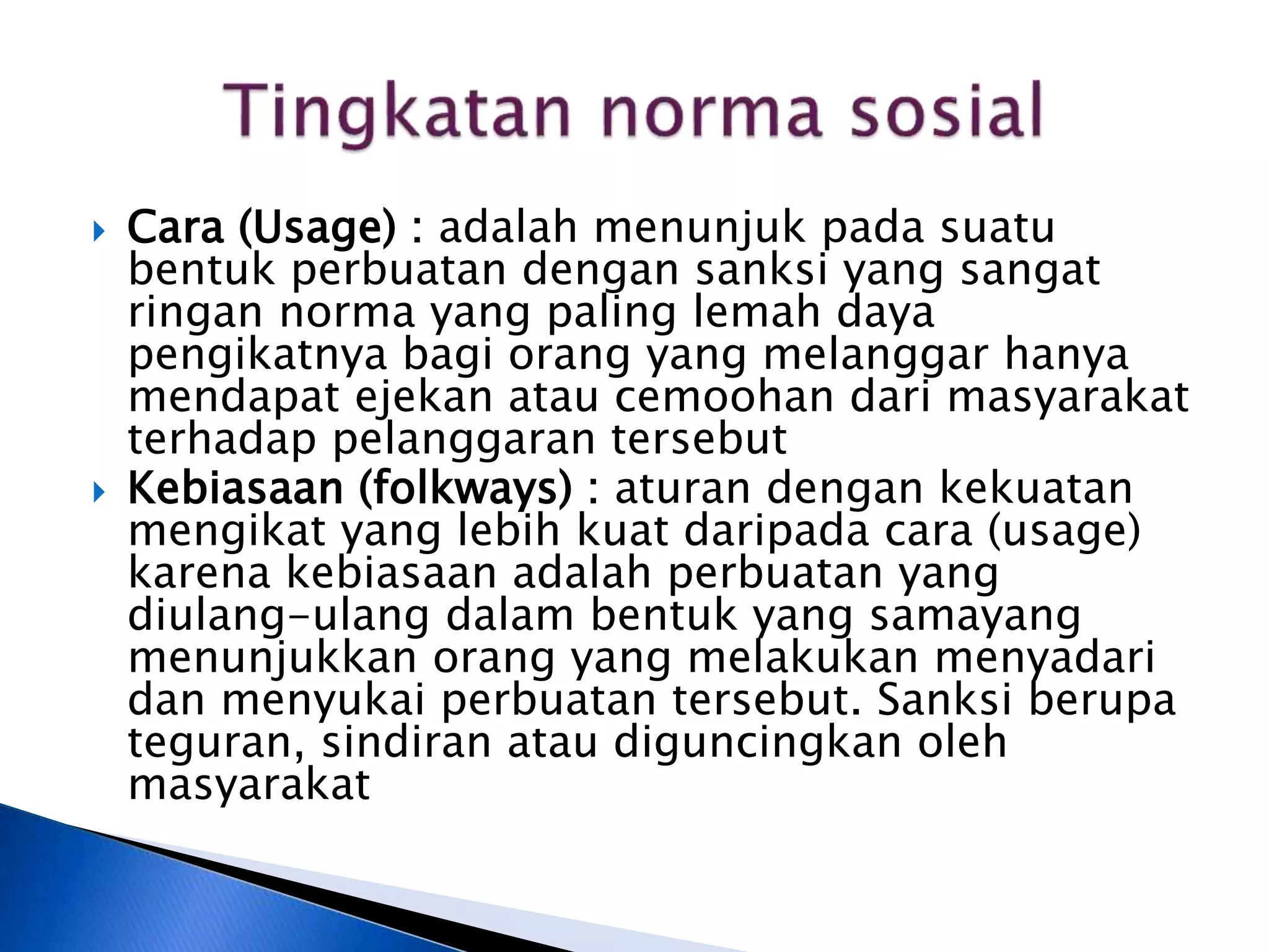 Nilai dan norma sosial | PPTX