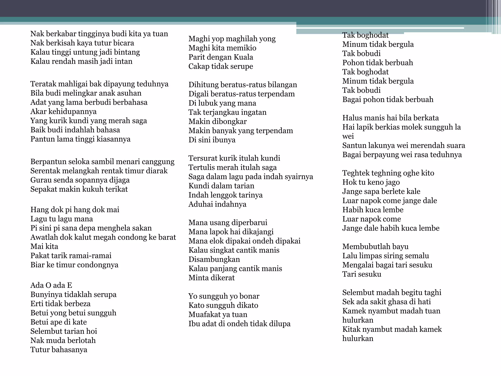 Nilai dan pemikiran (kurik kundi) | PPTX