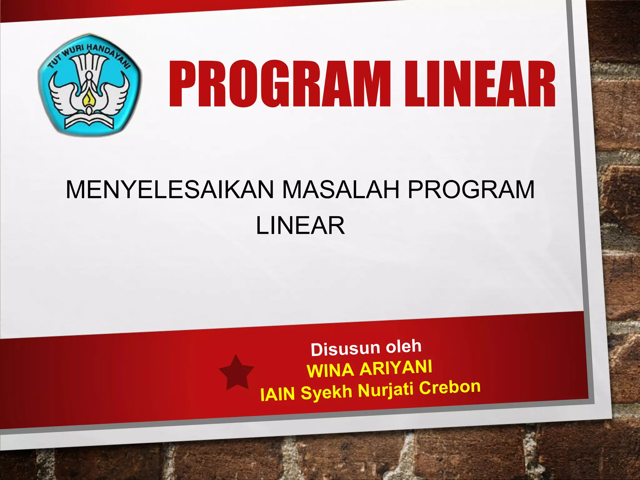 Menentukan Nilai Maksimum dan Minimum | PPT