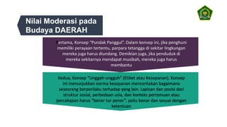 Nilai Moderasi Beragama pada budaya daerah_fix .pptx | Free Download