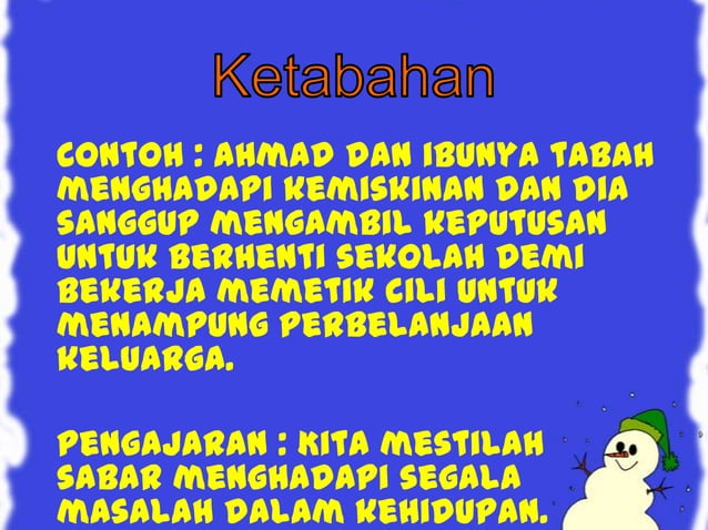 Nilai murni modal insan | PPT