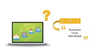 Konsep dan Definisi Nilai Mutlak | PPTX