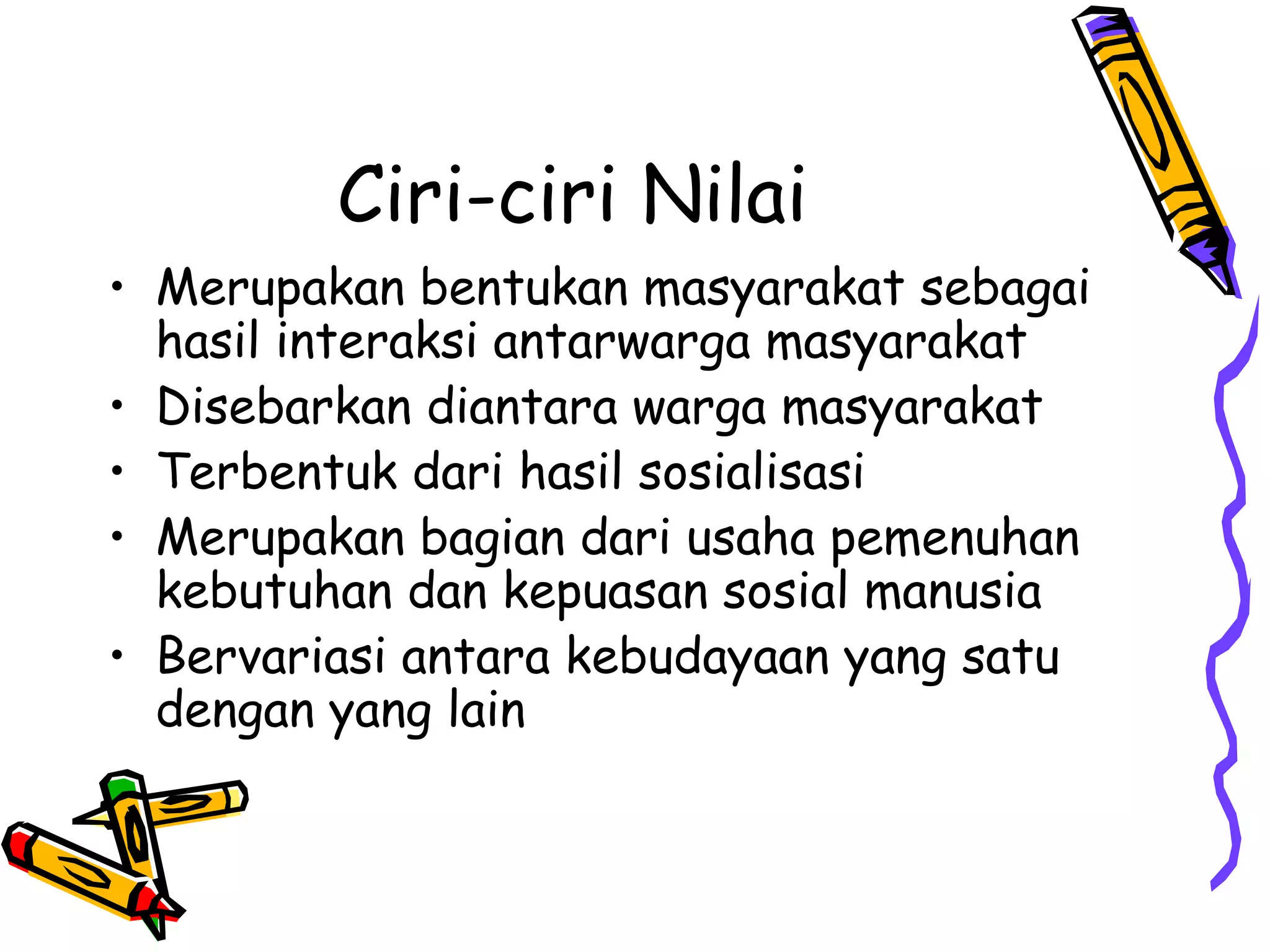 Nilai, norma dan moral | PPT