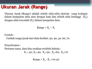 Statistika Ekonomi I : Nilai Pusat Dan Ukuran Penyimpangan | PPT