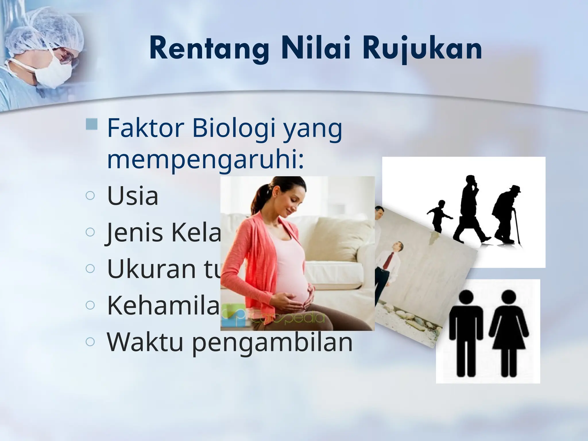 Nilai rujukan di laboratorium kesehatan. | PPTX
