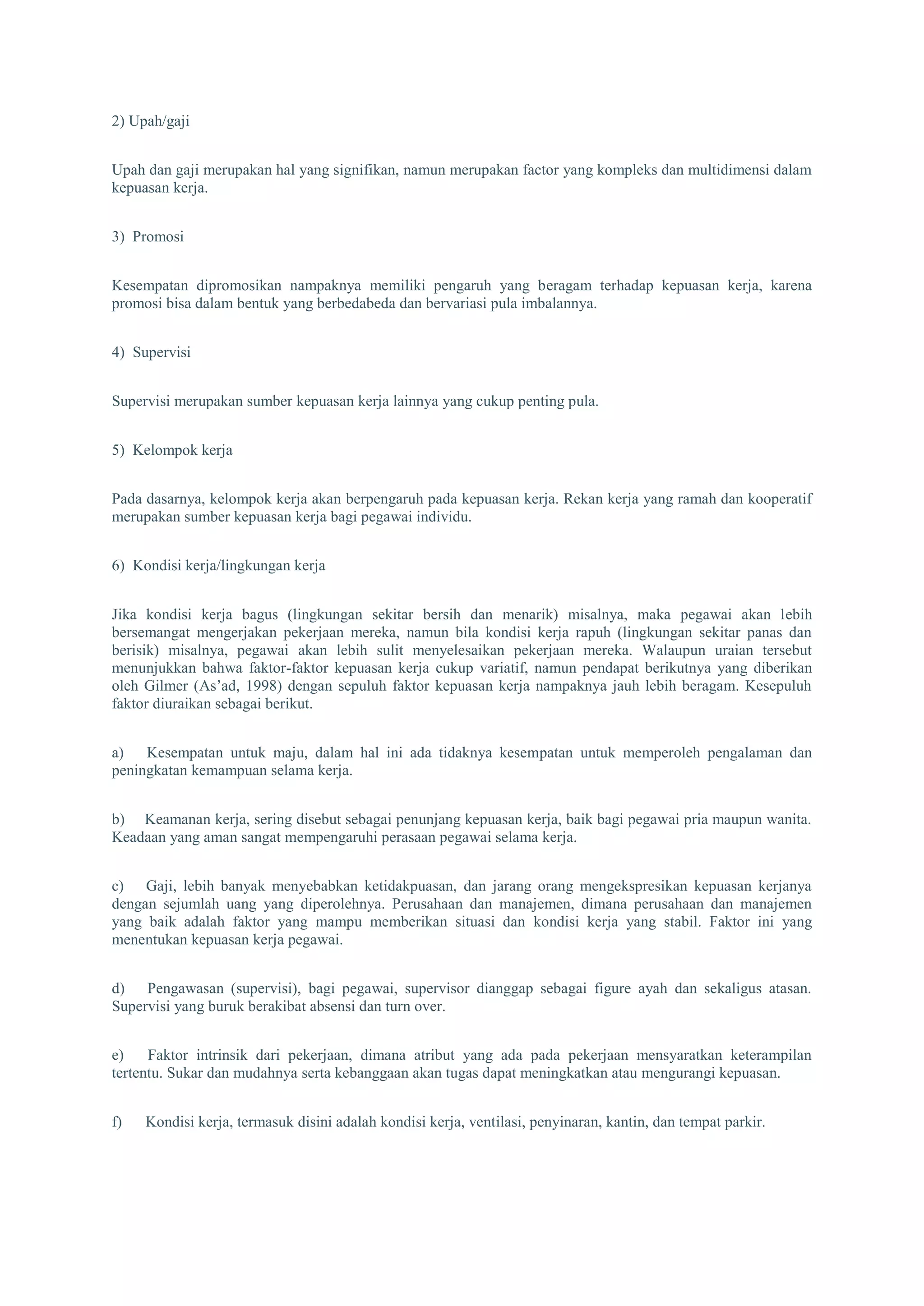 Nilai, sikap, kepuasan kerja, persepsi dan pengambilan keputusan ...