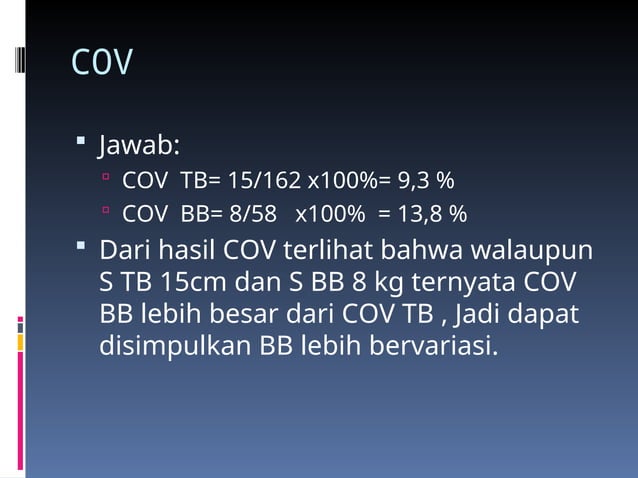 NILAI TENGAH PADA UJI STATISTIK DESKRIPTIF.ppt