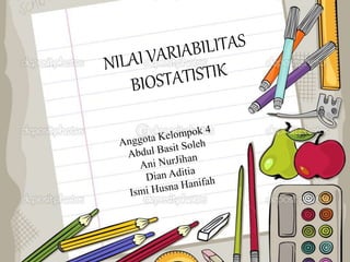 NILAI VARIABILITAS | PPTX
