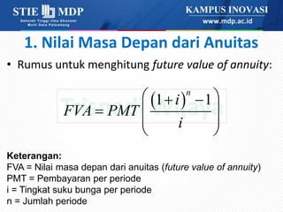 Nilai Waktu dari Uang | PPT