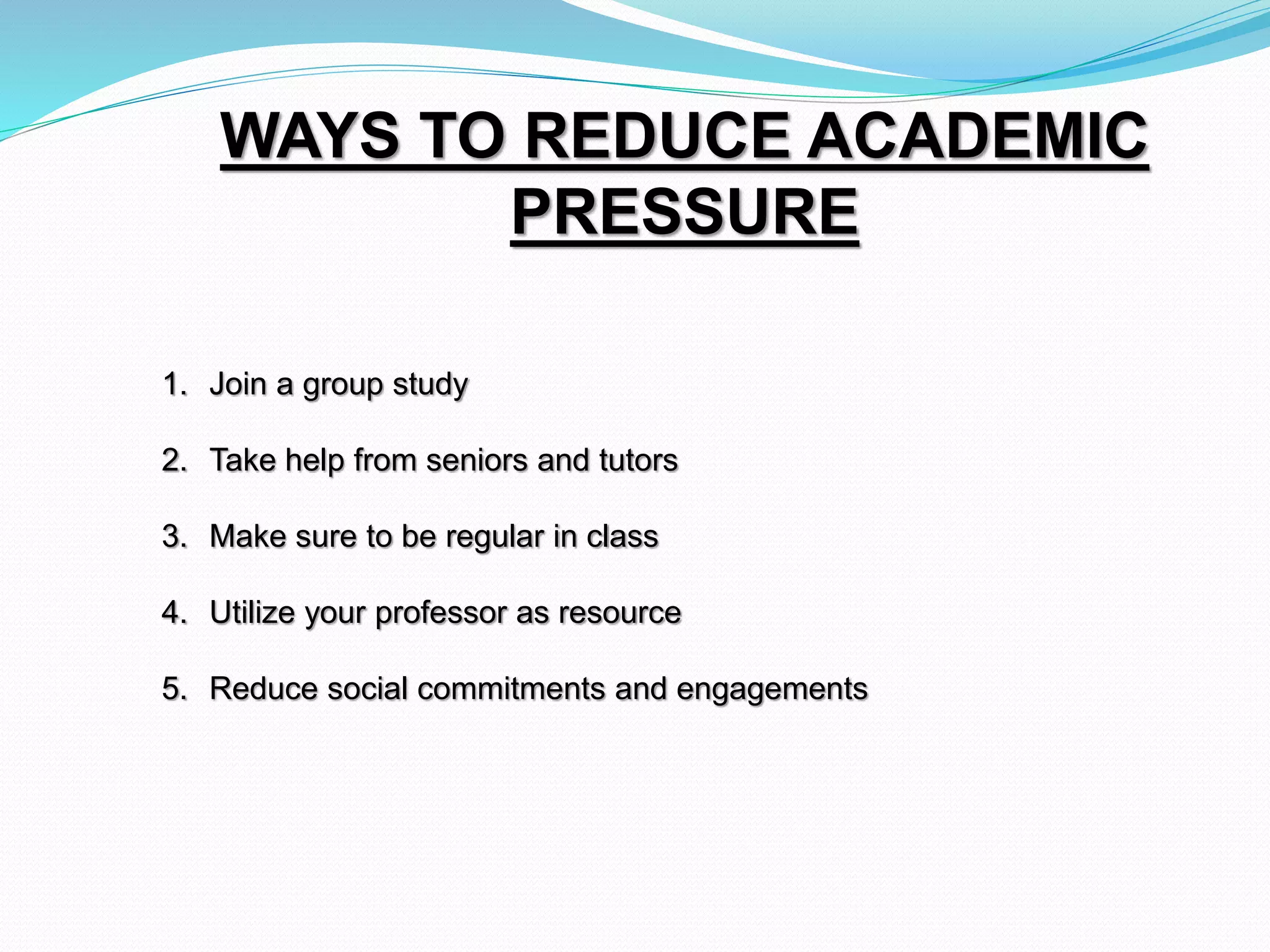 Nilakshi ppt on ACADEMIC PRESSURE TOO MUCH TO HANDLE | PPTX