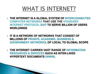 should government control internet and its content | PPTX
