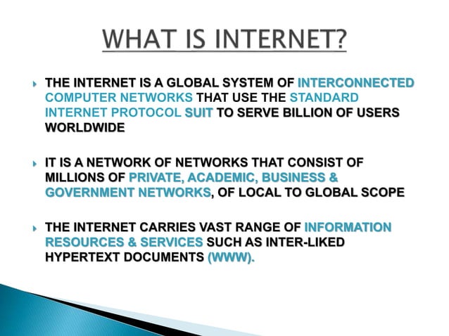 should government control internet and its content | PPTX