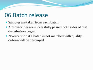 Vaccine Production | PPTX