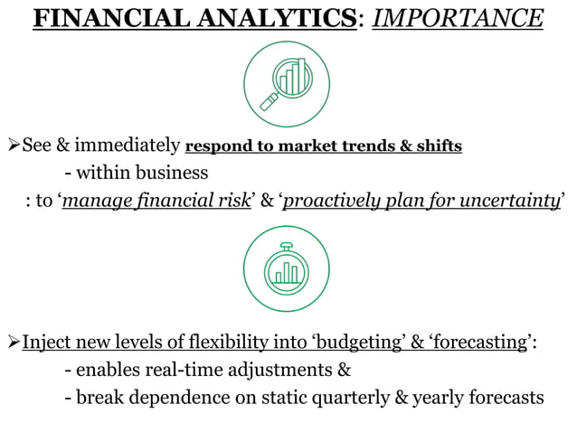 MEANING, TYPES AND IMPORTANCE OF FINANCIAL ANALYTICS | PPT