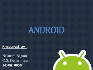 Android (Speech Recognizer) | PPT