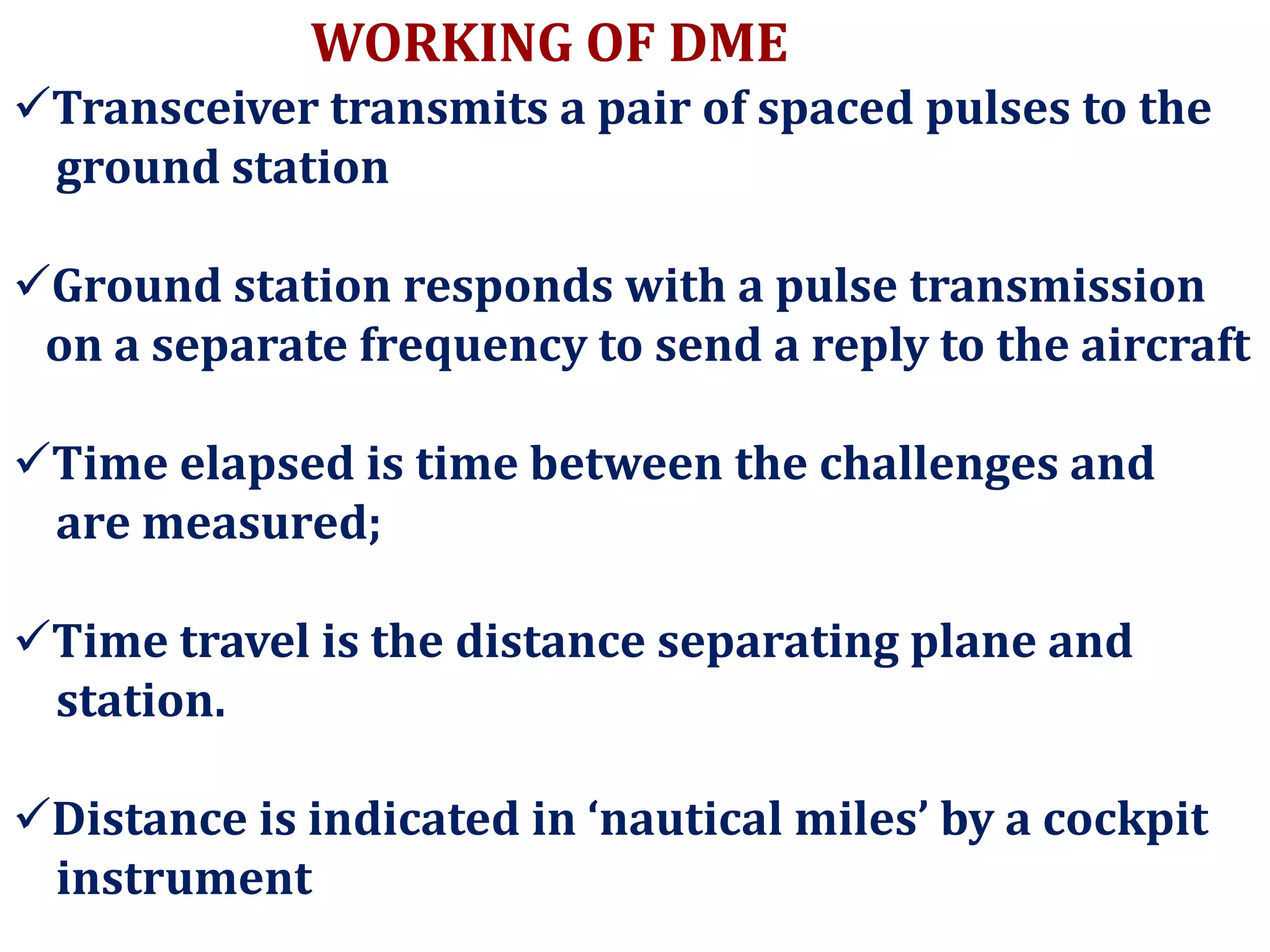 aircraft navigation equipment | PPTX