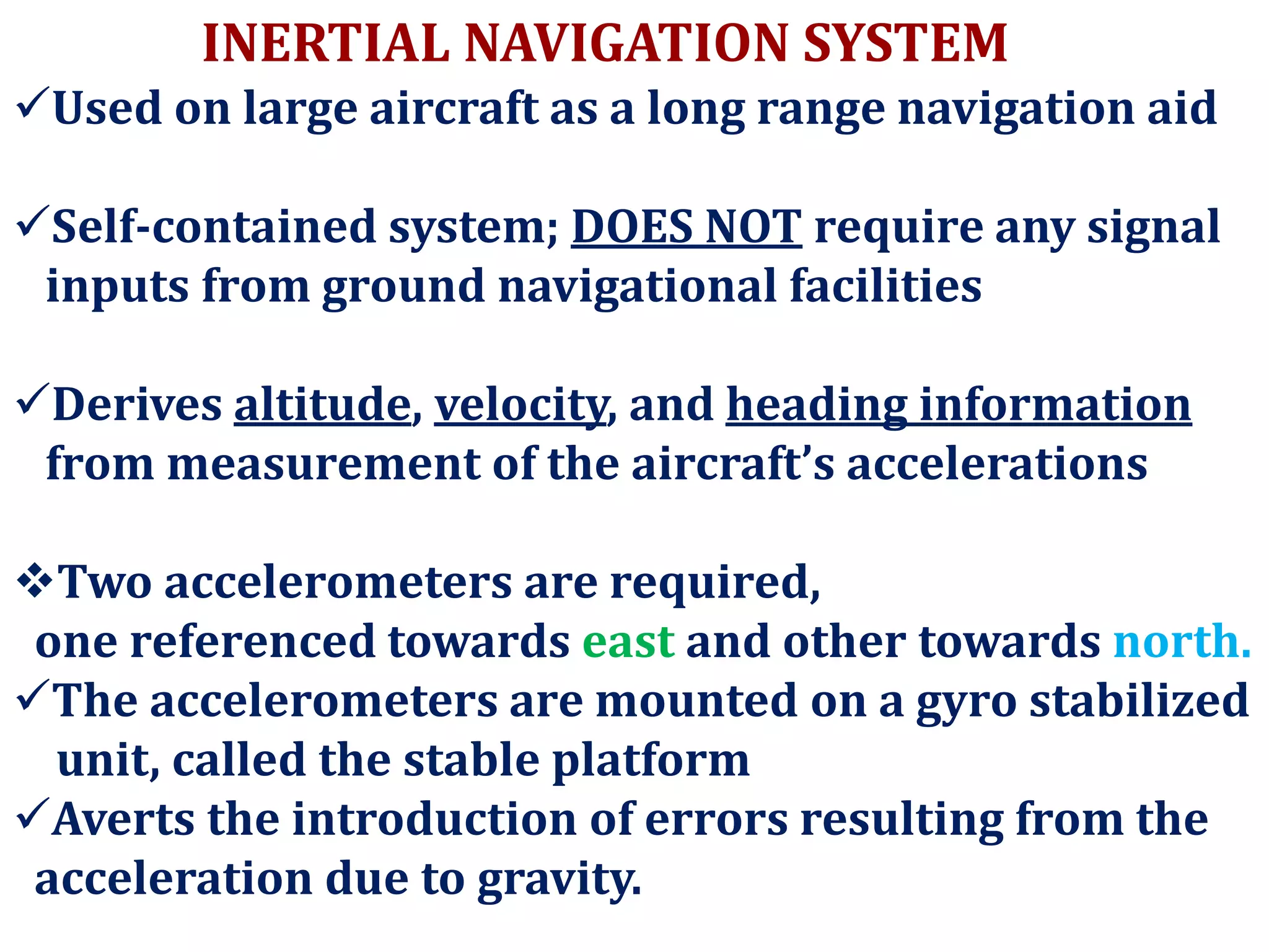 aircraft navigation equipment | PPTX