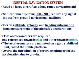 aircraft navigation equipment | PPTX