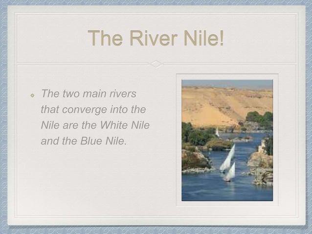 The River Nile | PPT