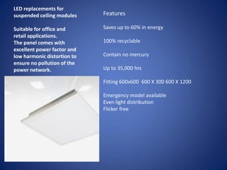 Northern Ireland LED Products | PPT