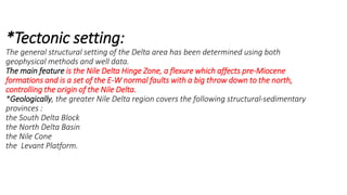 Nile Delta of Egypt | PPTX