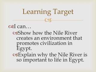 Nile geography | PPT