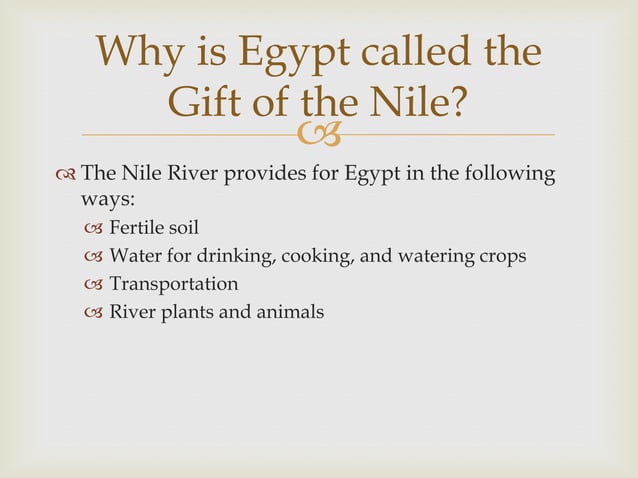 Nile geography | PPT