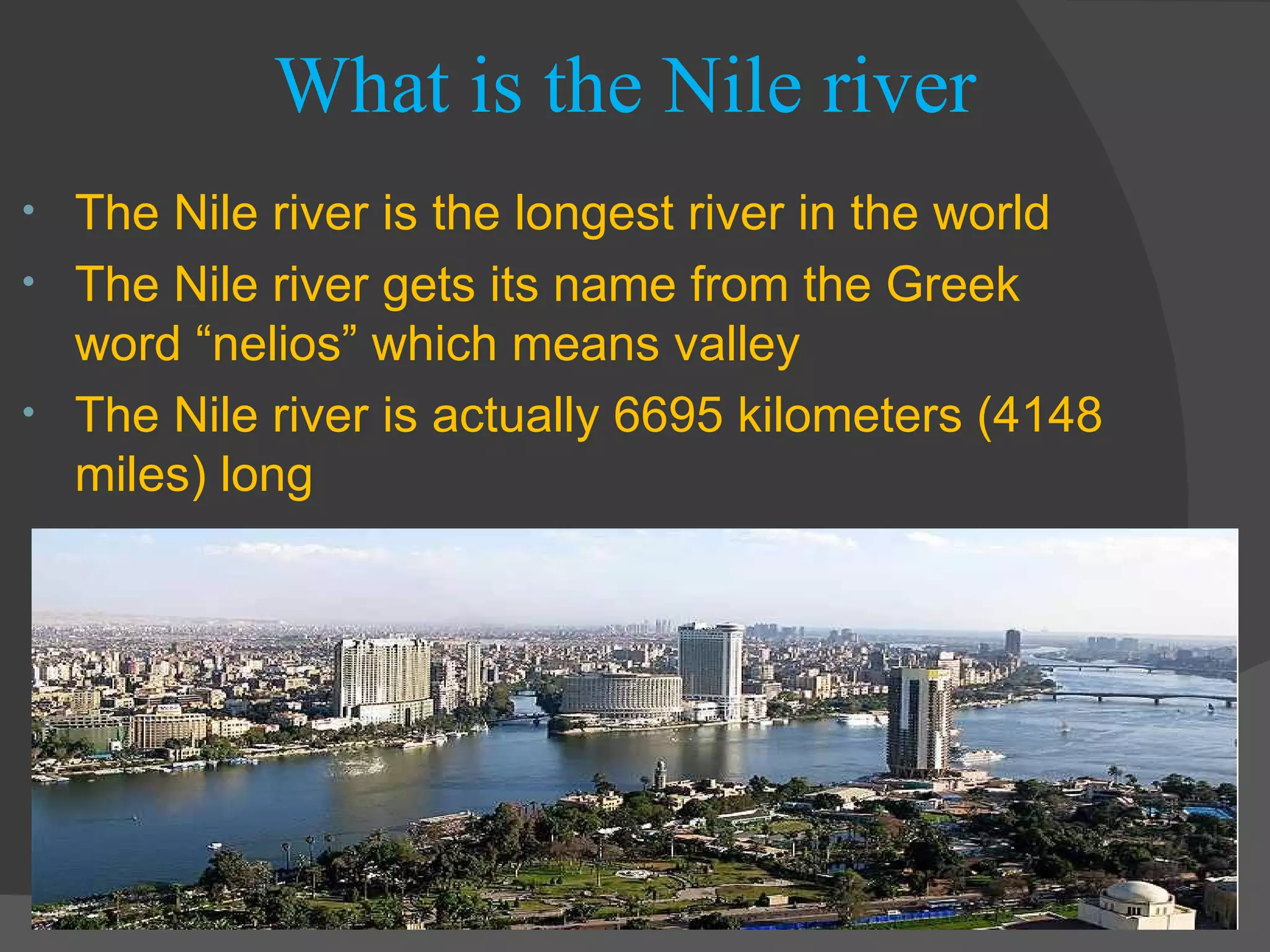 Nile river | PPT