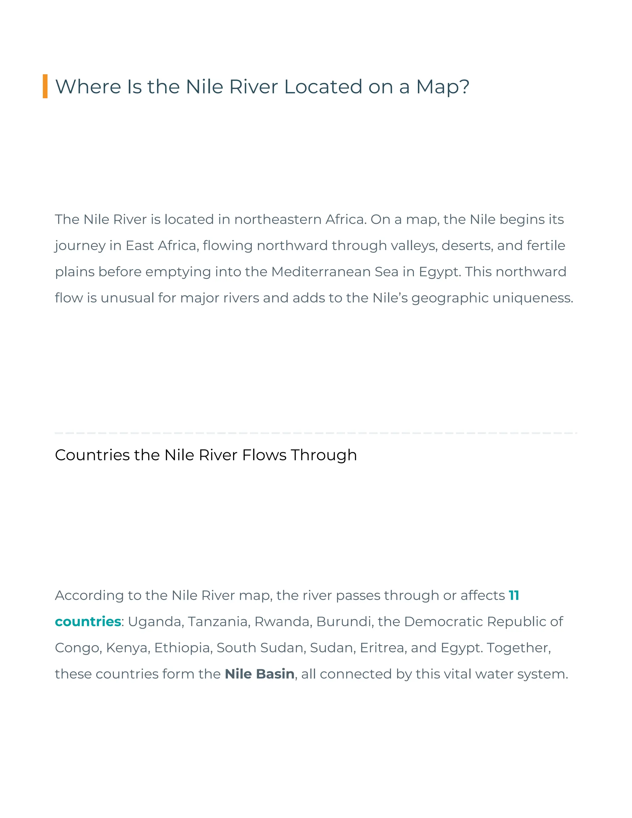 Nile River Map_ Location Across Africa & Key Geographic Facts.docx