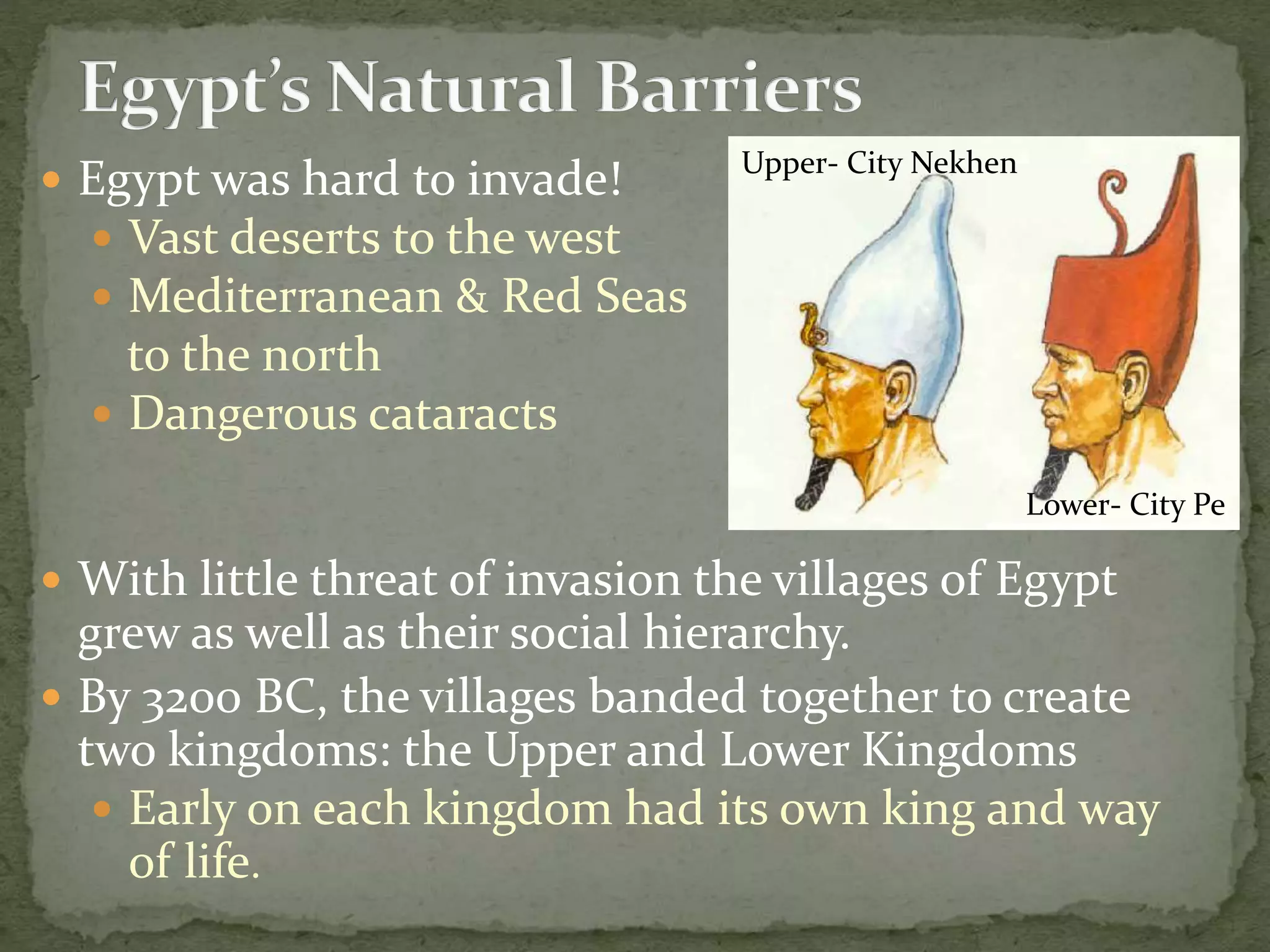 Nile river valley egypt & kush | PPTX