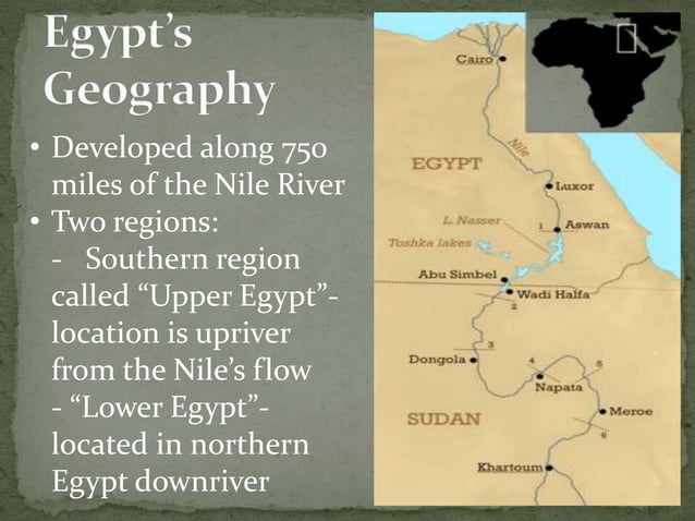 Nile river valley egypt & kush | PPTX