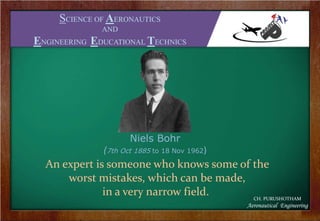 Niels Bohr Theory and its famous quotes | PPTX
