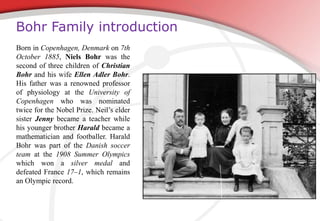 Niels Bohr Theory and its famous quotes | PPTX