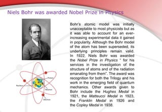 Niels Bohr Theory and its famous quotes | PPT