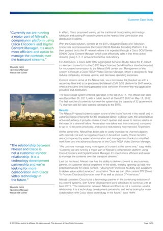 Nilesat (The Egyptian Satellite Co.) | PDF