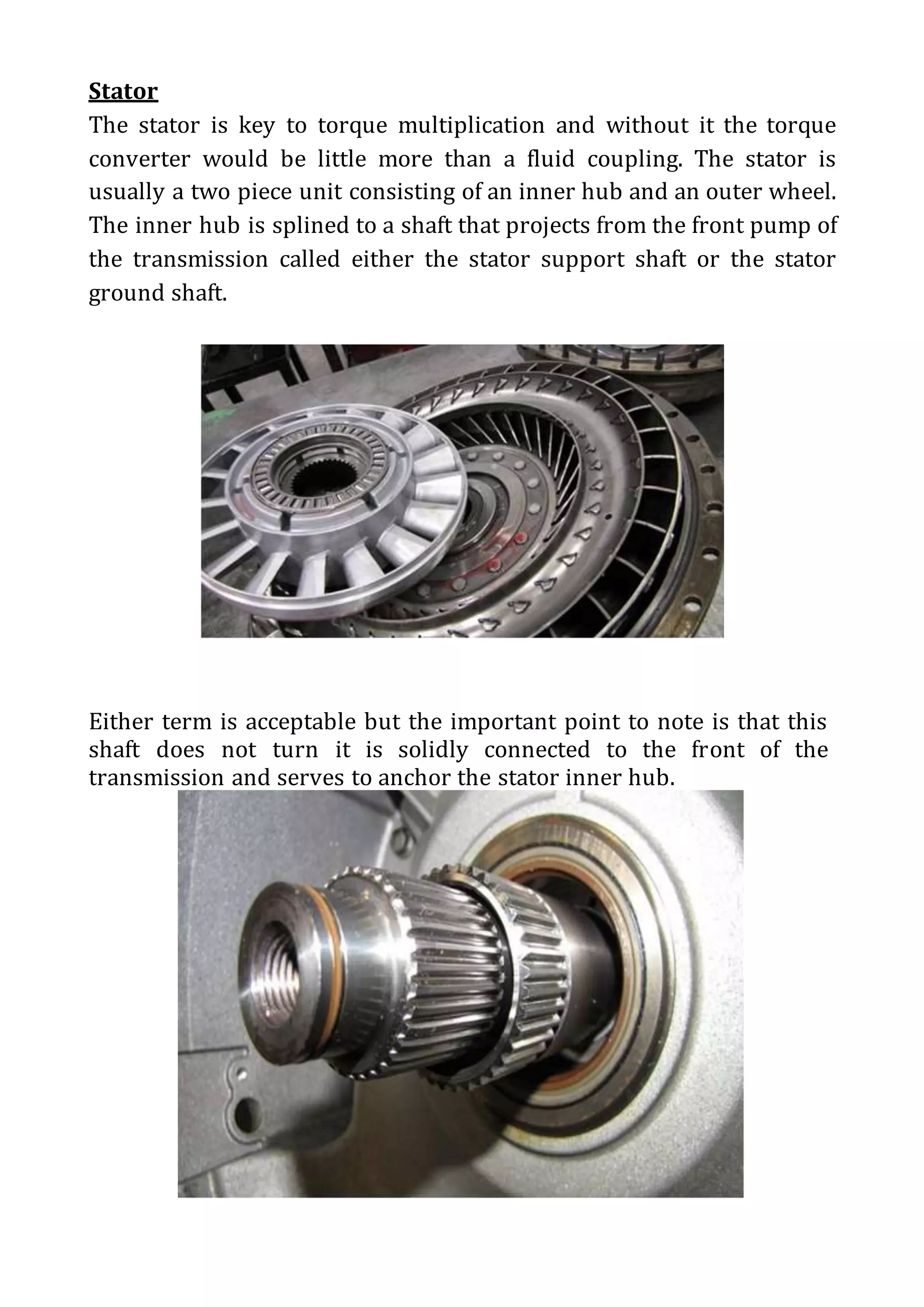Best Seminar report on Torque converter | DOCX