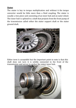 Best Seminar report on Torque converter | DOCX