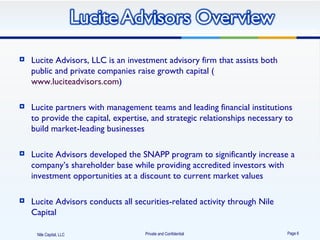 Nile/SNAPP Presentation | PPT