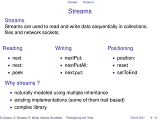 Redesigning with Traits | PDF