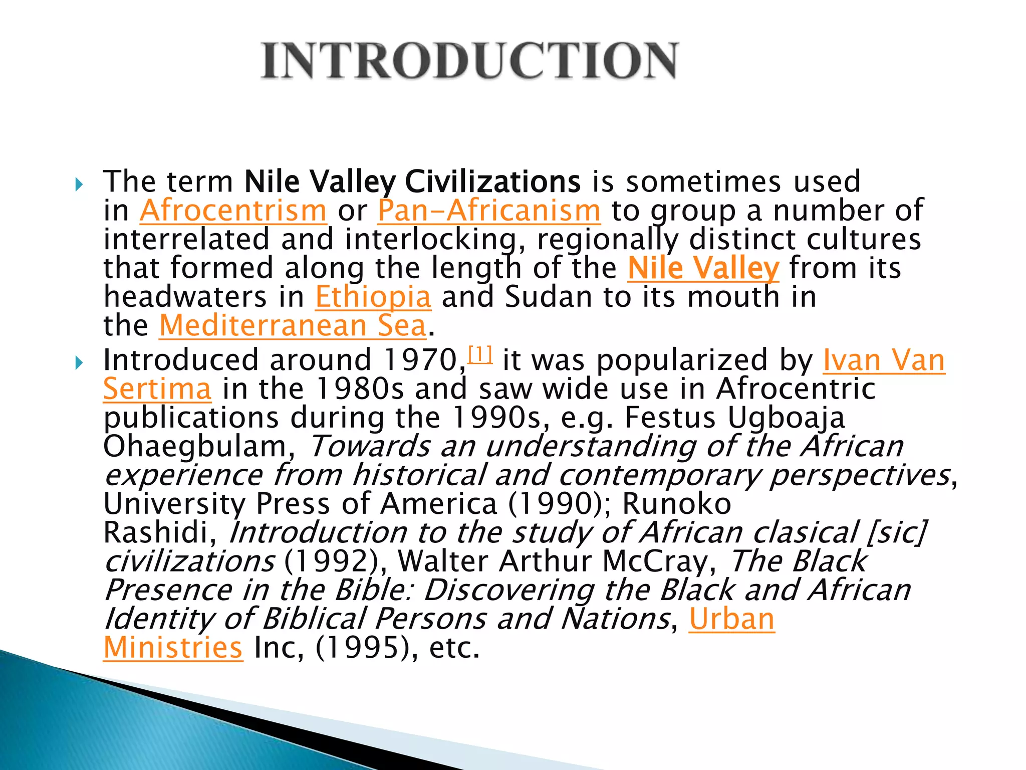 Nile valley civilization | PPTX
