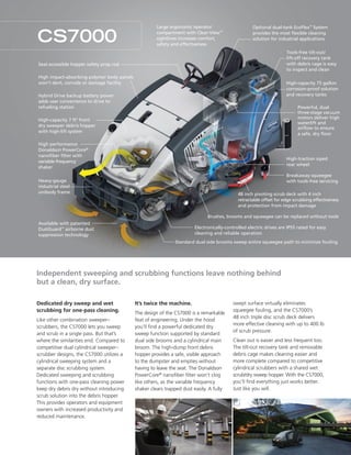 Hybrid Rider Floor Sweeper Scrubber | Sweepers Australia | PDF | Green ...