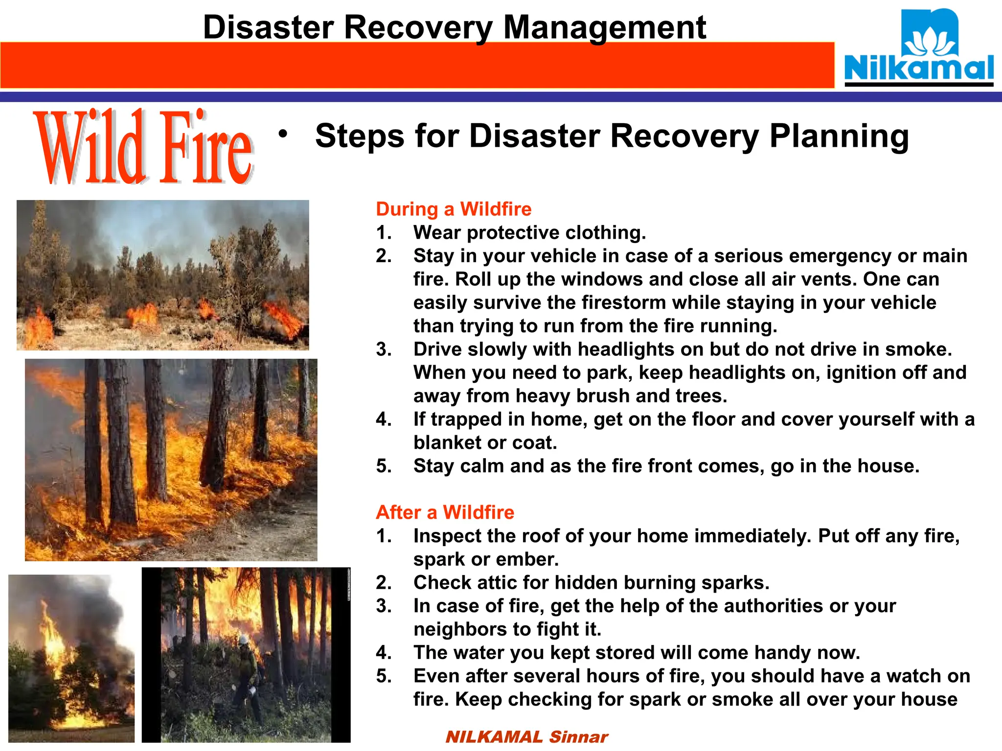 NIlkamal Disaster Recovery Plan UPDATED.ppt