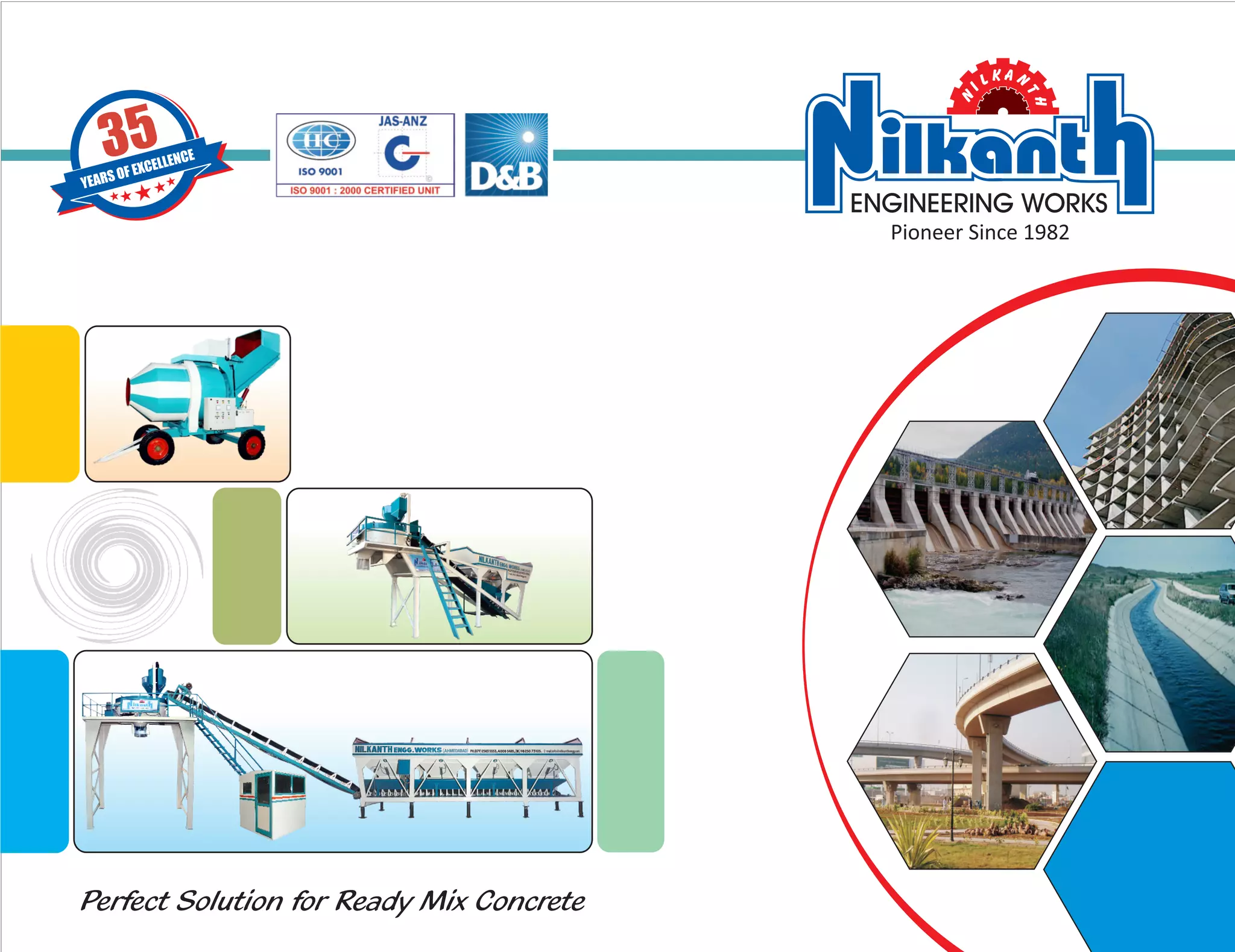 Concrete Batching Plant Manufacturer - Nilkanth Engineering works | PDF